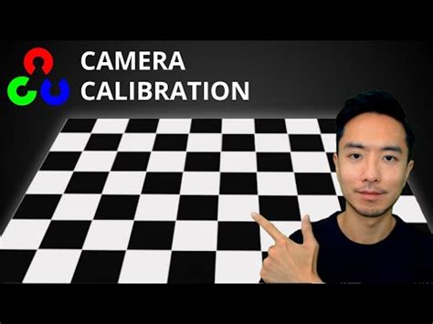 Opencv Python Camera Calibration Youtube