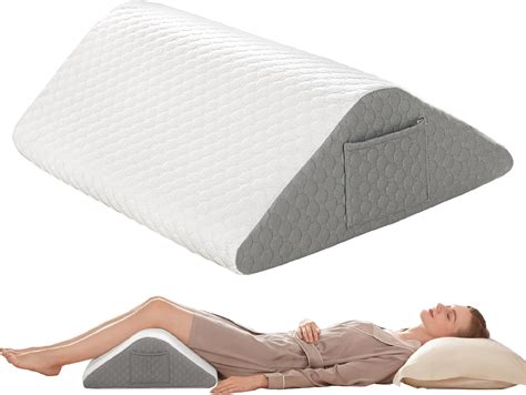 Leg Elevation Pillows For After Surgery Knee Wedge Pillow For Back Pain
