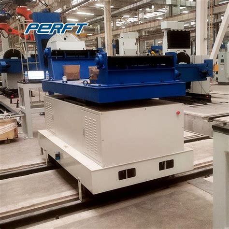 China Customized Industrial Battery Powered Rail Guided Vehicle