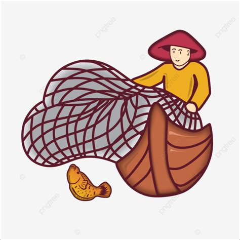 그물 아이콘으로 물고기를 잡는 어부 벡터 어부 어업 생선 Png 일러스트 및 벡터 에 대한 무료 다운로드 Pngtree