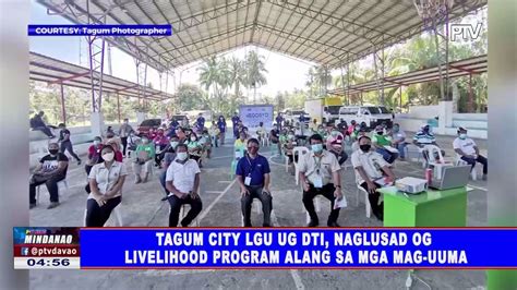 Ptv News Mindanao August 25 2020 I Tagum City Lgu Ug Dti Naglusad Og