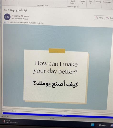 sabreen saleh al saati on linkedin in the middle of busy day i