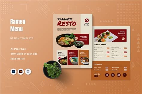 Ramen Menu