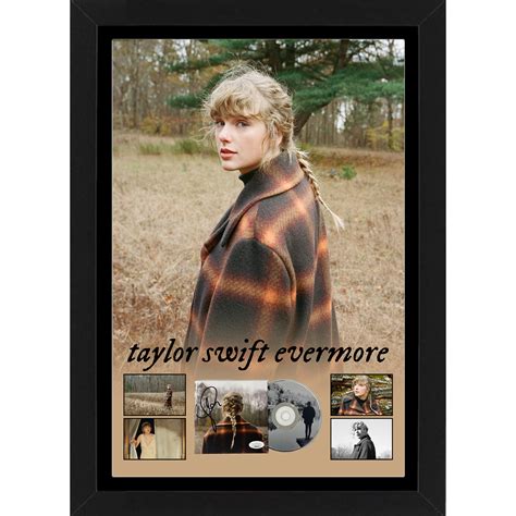 Music Taylor Swift Signed And Framed Reputation Cd Taylormade