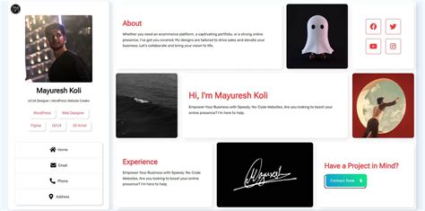 Neuromorphism Tabs Containers Elementor Template Dmmotionarts