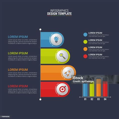 비즈니스 데이터 시각화를 위한 인포 그래픽 디자인 벡터 0명에 대한 스톡 벡터 아트 및 기타 이미지 0명 개념 그래프 Istock