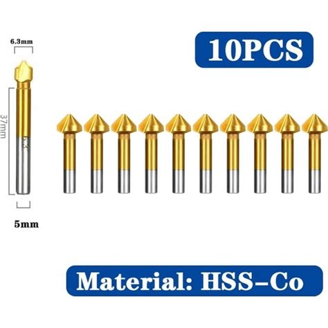 Liyao M35 10 Adet 6 3mm Hss Pah Pah Kırma Kesici End Mill Fiyatı