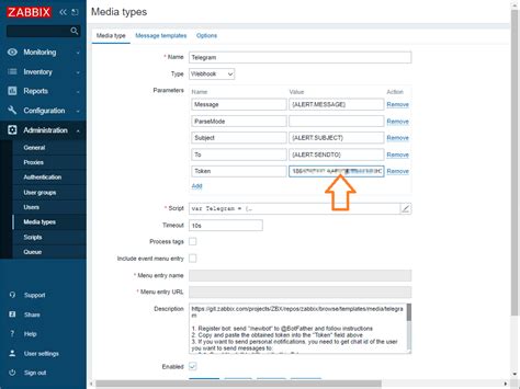 Zabbix Telegram Internet Lab Ru
