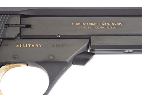 Lot Detail C High Standard The Victor Semi Automatic Pistol