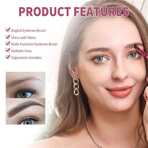 Cepillo Para Sello De Cejas 4d Cepillo Para Trazos De Cabello De Cejas