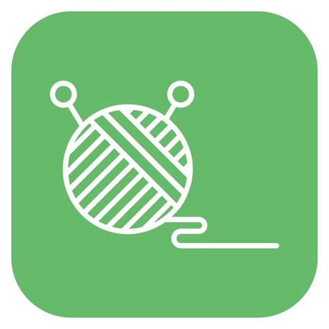 Premium Vector Wool Ball Vector Illustration