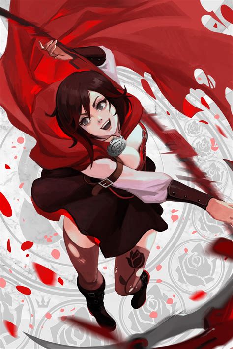 Fanart Ruby Talented Huntress By Nikusenpai Rrwby