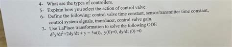 Solved What Are The Types Of Controllers Explain How Chegg Com