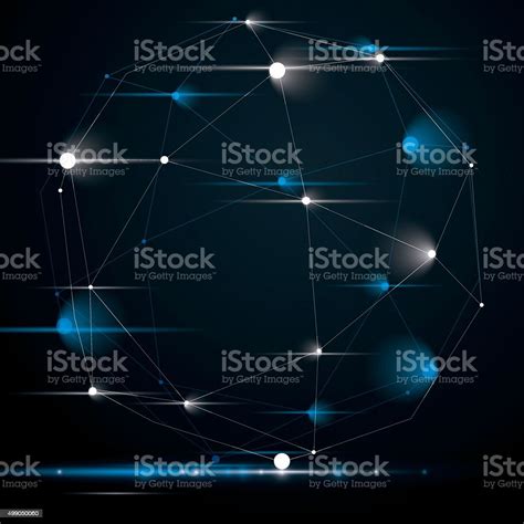 3 D 벡터 추상적임 디자인식 샤인 오브젝트입니다 반짝반짝 다각형 0명에 대한 스톡 벡터 아트 및 기타 이미지 0명