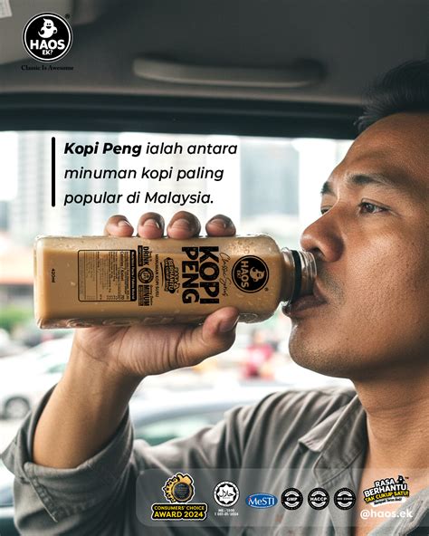 Kopi Peng Minuman Kopi Ais Ikonik Malaysia Haos Berhad
