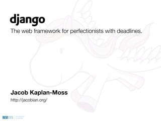 Django Introduction Dev In Rio Ppt