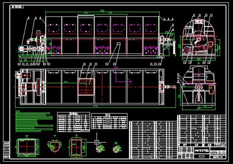 GZG300管束干燥机设计图纸 AutoCAD 2007 模型图纸下载 懒石网