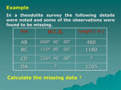 Chapter 4 Traverse Computations Ppt Download