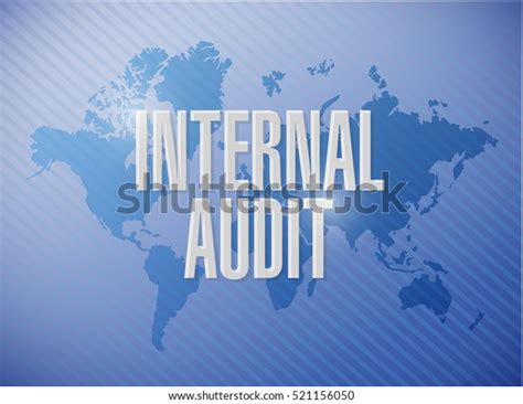 Internal Audit World Map Sign Concept Stock Illustration 521156050 Shutterstock