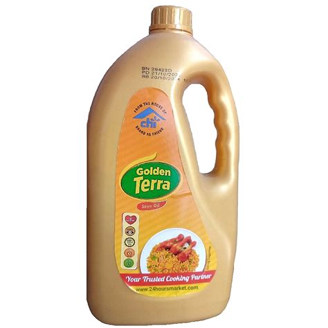 Golden Terra Soya Oil 25litres • 24 Hours Market Lagos Nigeria