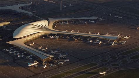 MAD Designs Feather Like Terminal For Changchun Airport In China