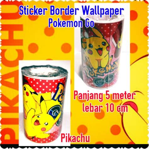 Jual Sticker Border Wallpaper Pokemon Shopee Indonesia