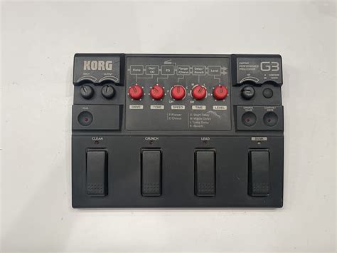 Korg G3 Guitar Performance Multi Effects Processor Reverb Australia