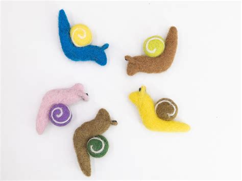 Buy Bulk Needle Felted Wool Snail Felt And Yarn