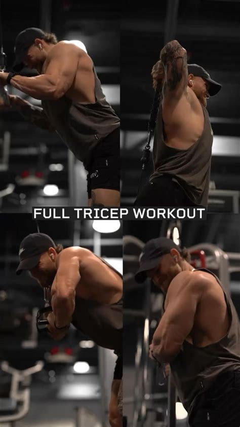 Full Triceps Workout Try This Out Cred Perkfitt Allenamenti Bodybuilding Allenamenti