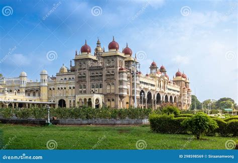 Mysore Palace Is A Historical Palace And A Royal Residence Stock Image