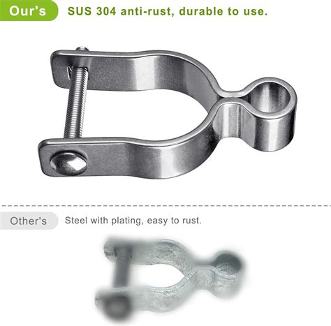 Buy Insaga 304 Stainless Steel Chain Link Fence Gate Frame Female Hinge