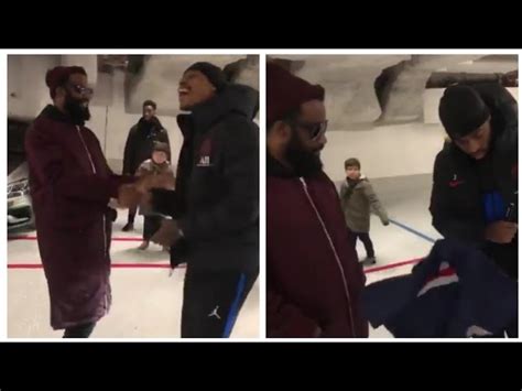 Quand Kimpembe offre un cadeau à Fally Ipupa DiaspoRDC
