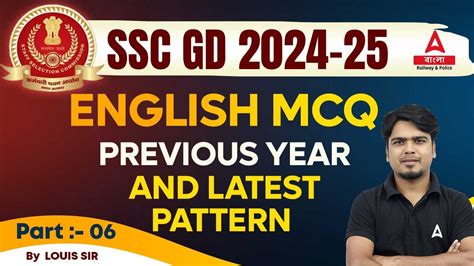 Ssc Gd English Class 2024 Ssc Gd English Previous Year Paper In