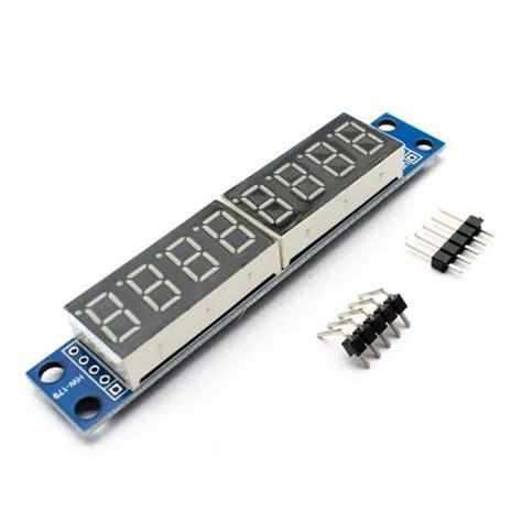 Max7219 8 Digit 7 Segment Display 7 Segment Led Display सैवेन सेगमेंट