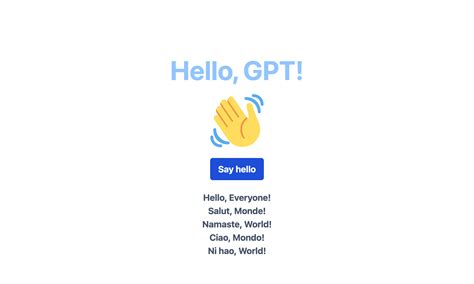 Hello Gpt Building A Simple Web App With Openais Chatgpt Api