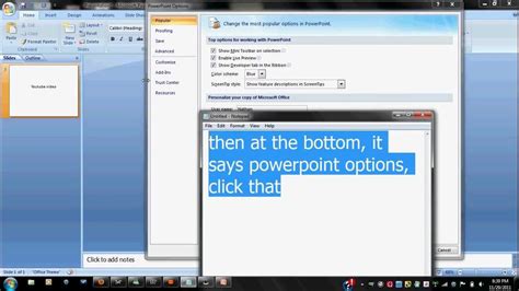 How To Type In A Textbox While In A Slideshow In Powerpoint 2007 Youtube