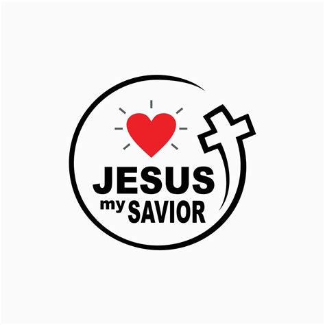 Jesus My Savior Design Concept For Tshirt And Christian Icon 11801621