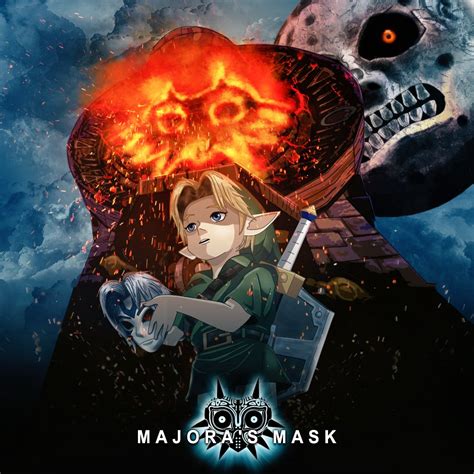 Zelda Majoras Mask Fan Art The Legend Of Zeldas Majoras Mask Fan Art
