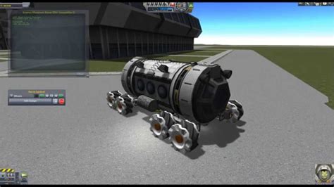 KSP Infernal Robotics Mecanum Wheel Demo YouTube