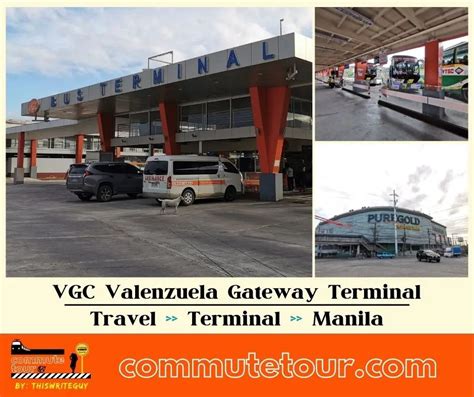 Vgc Terminal Bus Schedule Valenzuela Gateway Complex Jeep Fare And