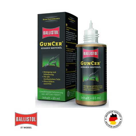 Jual 22169 Ballistol Guncer Ceramic Gun Oil Liquid 65 Ml Cairan