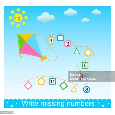 어린이를위한 수학 활동 누락된 숫자를 씁니다 수리력 개발 벡터 0명에 대한 스톡 벡터 아트 및 기타 이미지 0명 검사 보기 고등학교 이하 Istock