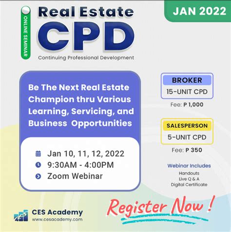 Cpd Jan 2022 Gmb Ces Academy Inc