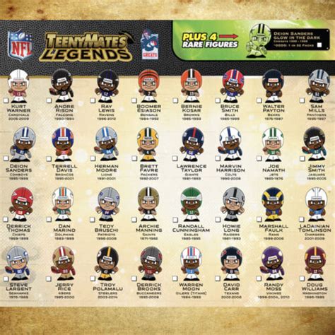 Teenymates Legends Series 1 Ebay