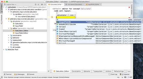 MPS Calculator Language Tutorial MPS