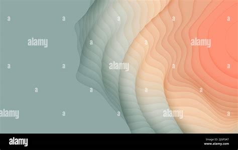 Colorful Paper Layers 3d Abstract Gradient Papercut Colorful Origami