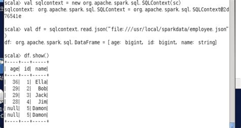 spark实验 五 spark sql 编程初级实践 1 halone 博客园