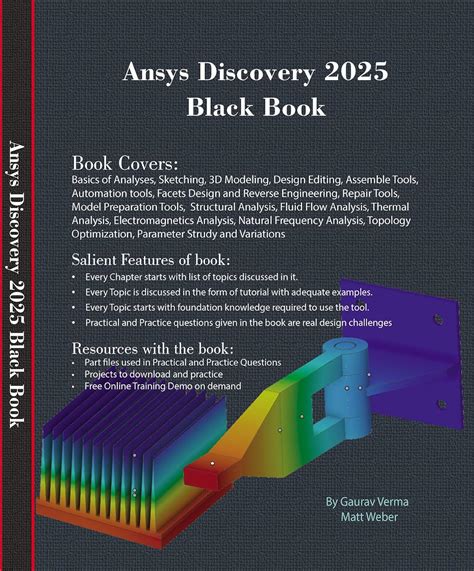 Amazon Ansys Discovery 2025 Black Book Colored English Edition [kindle Edition] By Verma