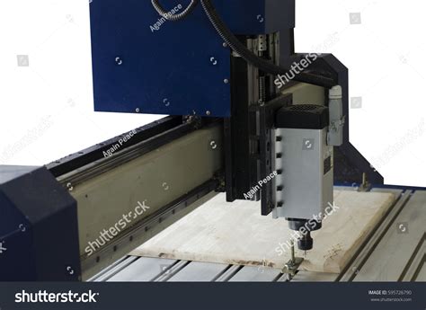 Flatbed Cnc Machine Working Stock Photo Shutterstock