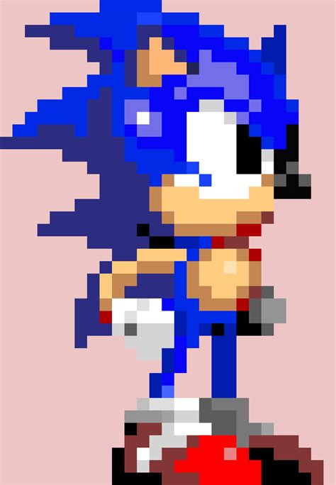 Pixilart Sonic The Hedgehog By Thedrawer46
